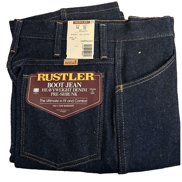 Rustler | Jeans | Nwt Vintage Rustler Heavy Denim Regular Fit Boot Jean ...